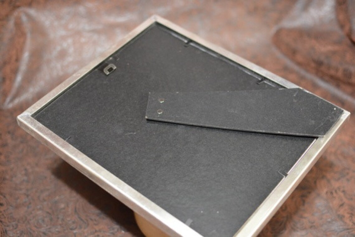 Tin Photo Frame 8.5 X 11 Hand Punched New Mexican Tinwork - Etsy