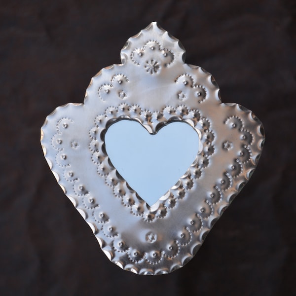Tin Heart - Etsy