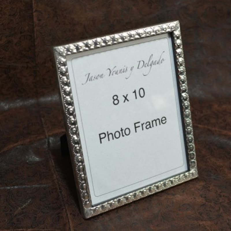 Silver Photo Frame Stand - Etsy
