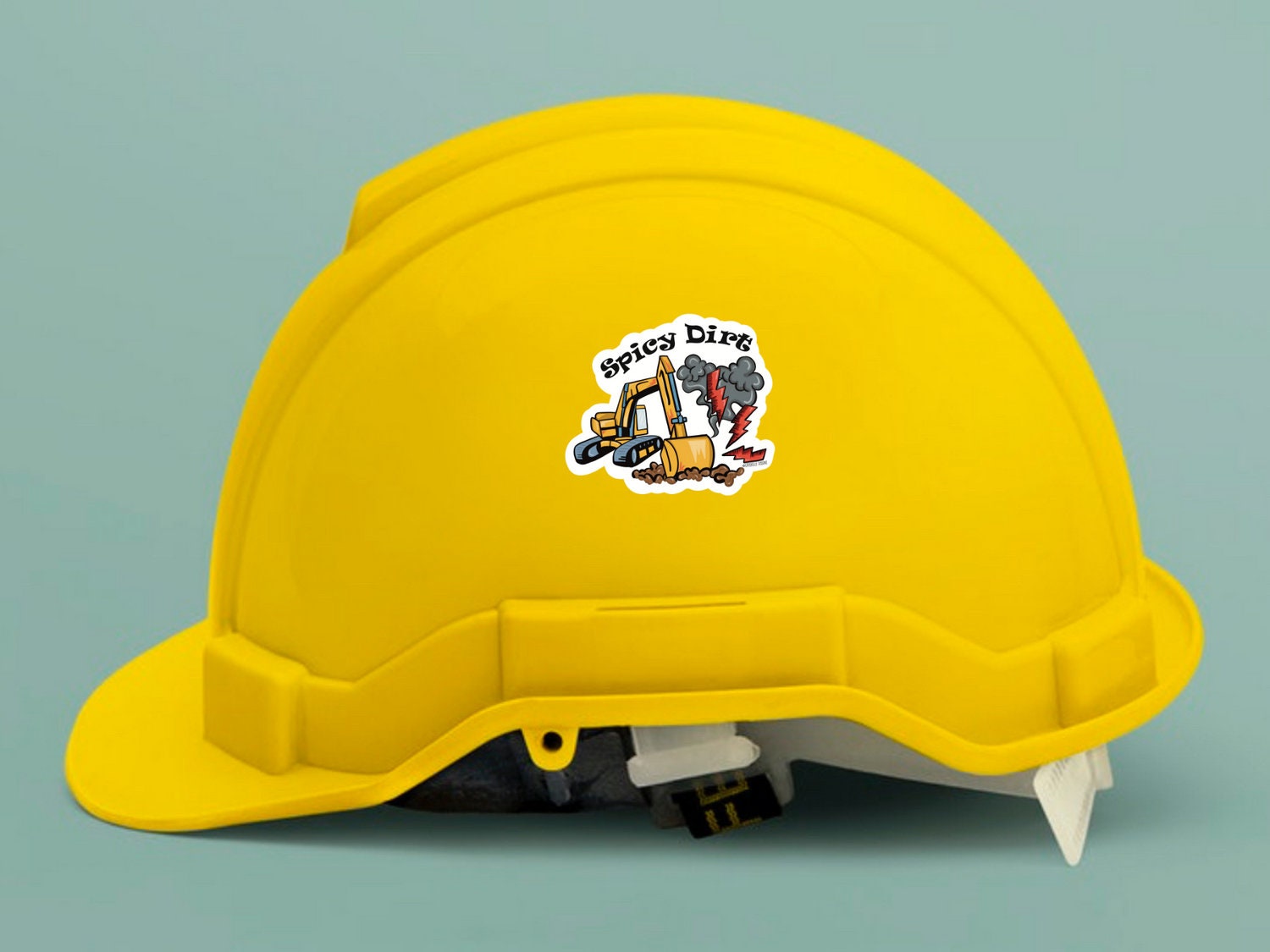 Hard Hat Sticker spicy Dirt Tiktok Ricky - Etsy