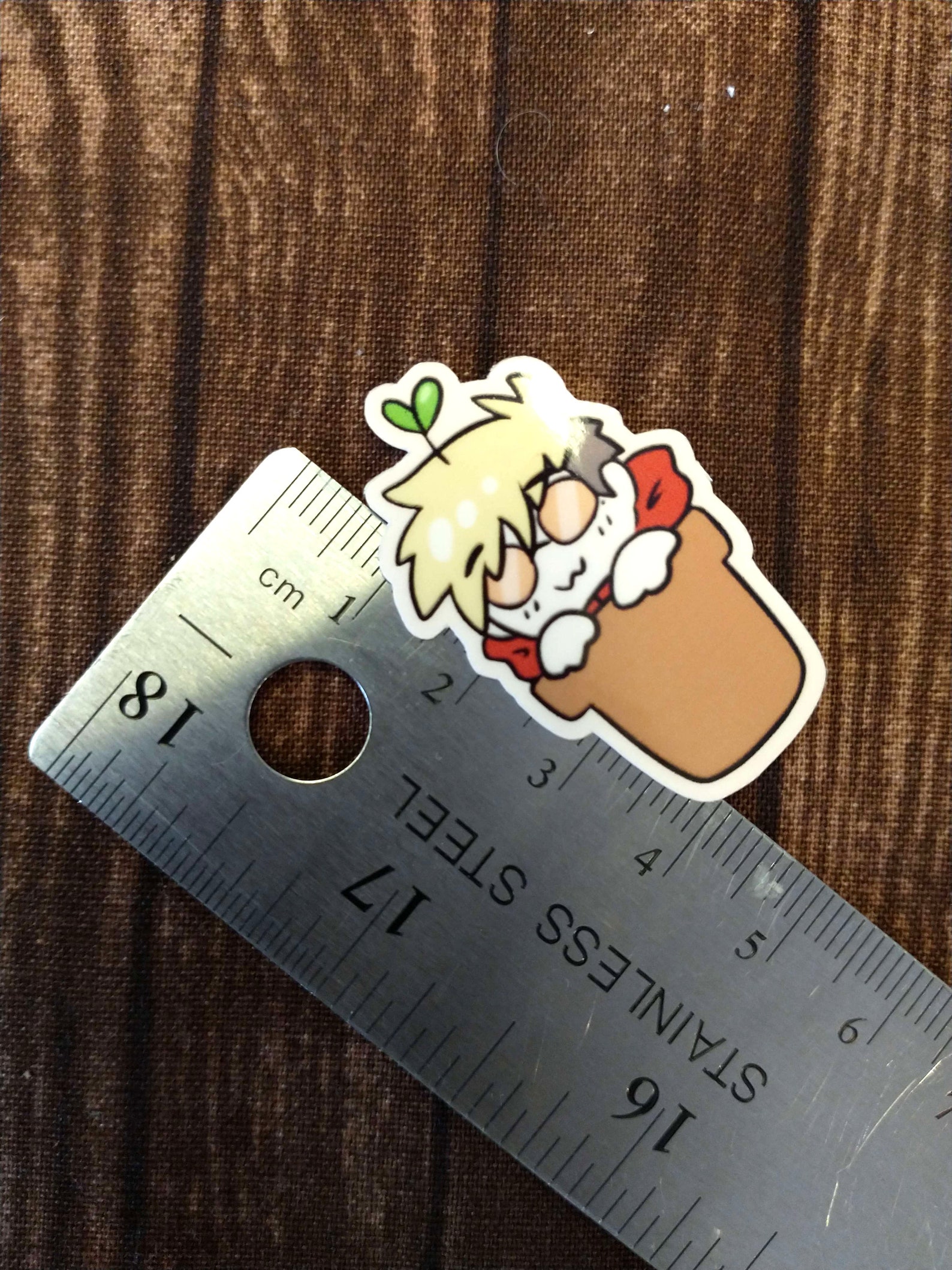 Silly Vash Plant Pot Sticker Trigun - Etsy