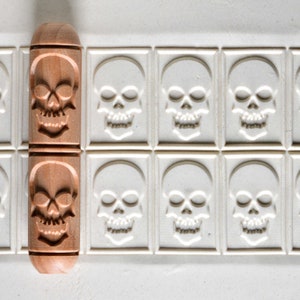 Skull Mini Rolling Pin - Cookie and Dough Roller DR-09 - Etsy
