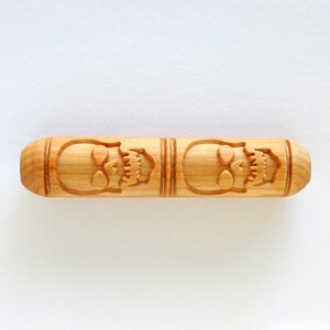 Skull Mini Rolling Pin - Cookie and Dough Roller DR-09 - Etsy