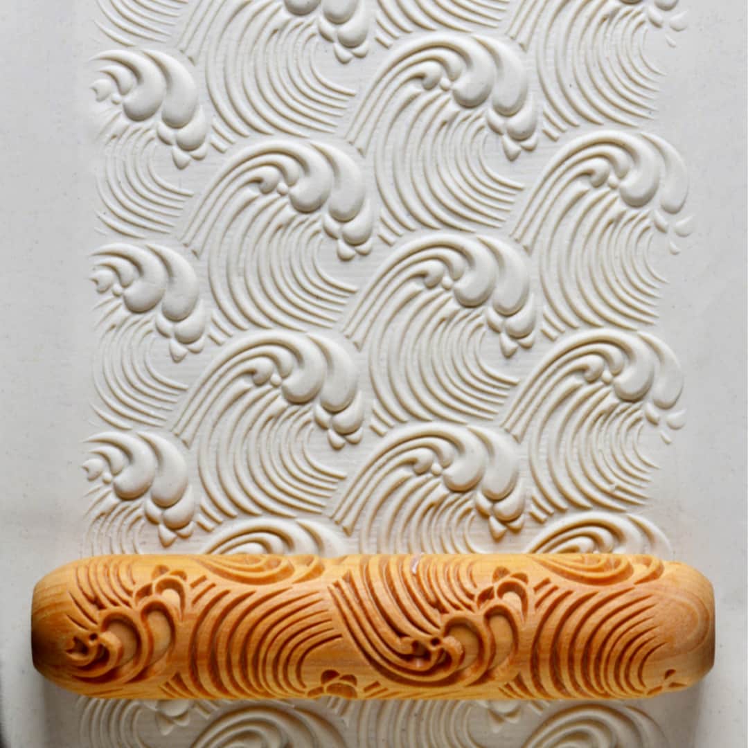 Wave Mini Rolling Pin - Cookie and Dough Roller BHR-48 - Etsy
