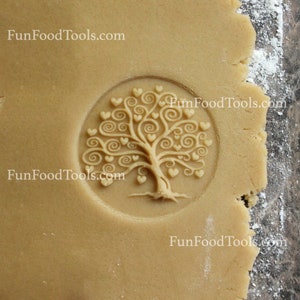 Tree of Love 2.5 Inch Wood Cookie Stamp Mold CS-059 - Etsy