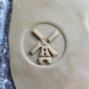 Windmill 2.5 Inch Wood Cookie Stamp Mold CS-120 - Etsy