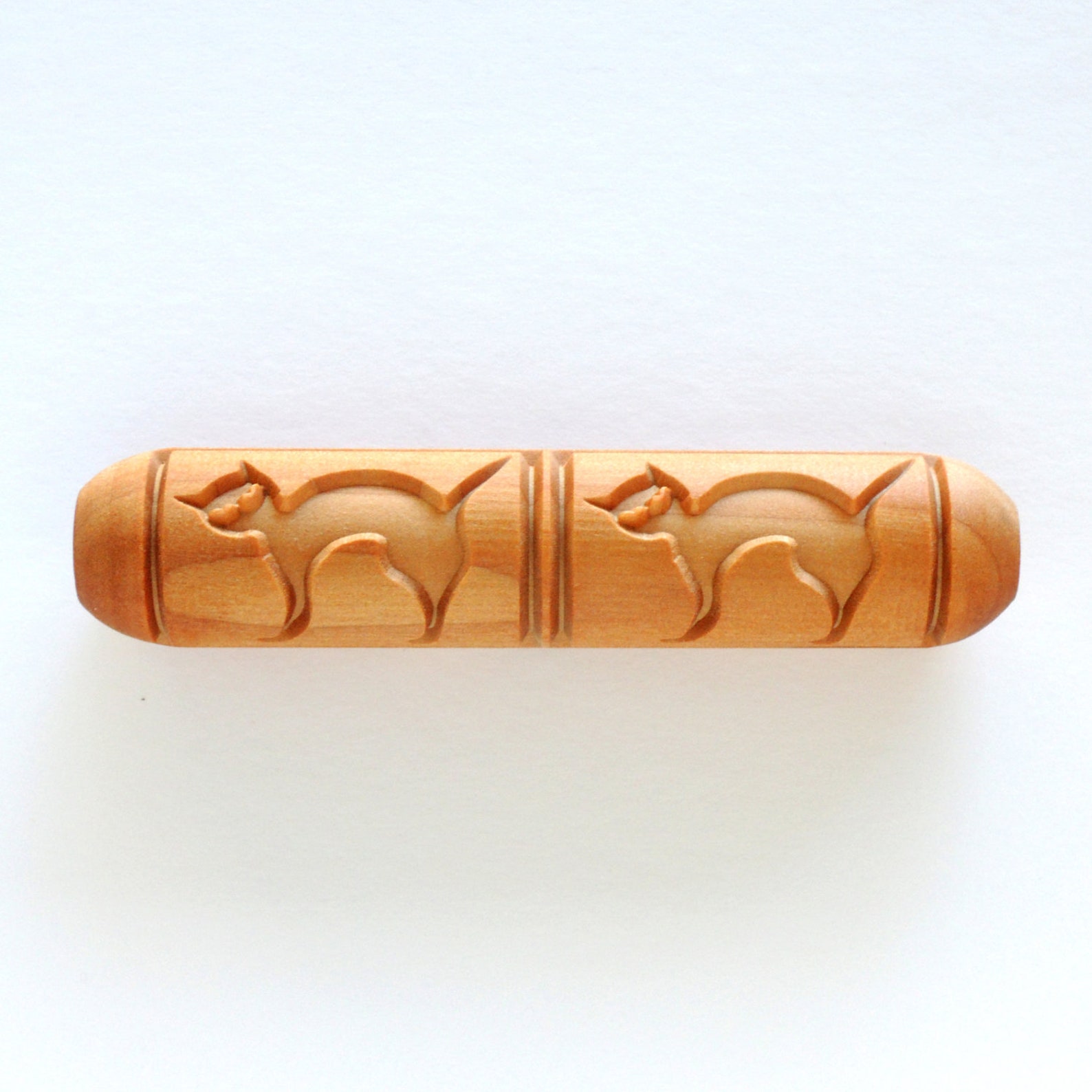 Cat Mini Rolling Pin - Cookie and Dough Roller DR-07 - Etsy