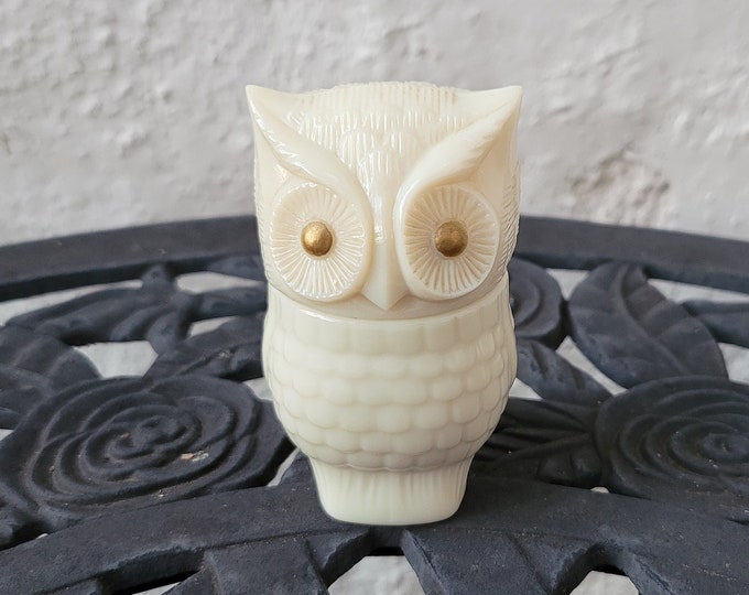 Vintage Avon Cream Owl Perfume Bottle Vintage Avon Owl Decor Avon ...