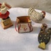 Rooster Chicken Totem Pole Figurine, Fresh Eggs, Wall Hanging, Striped ...