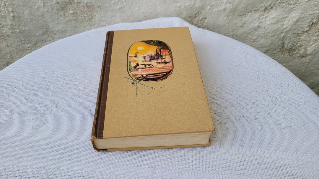 The Adventures of Huckleberry Finn by Mark Twain, Vintage Hardback Book ...