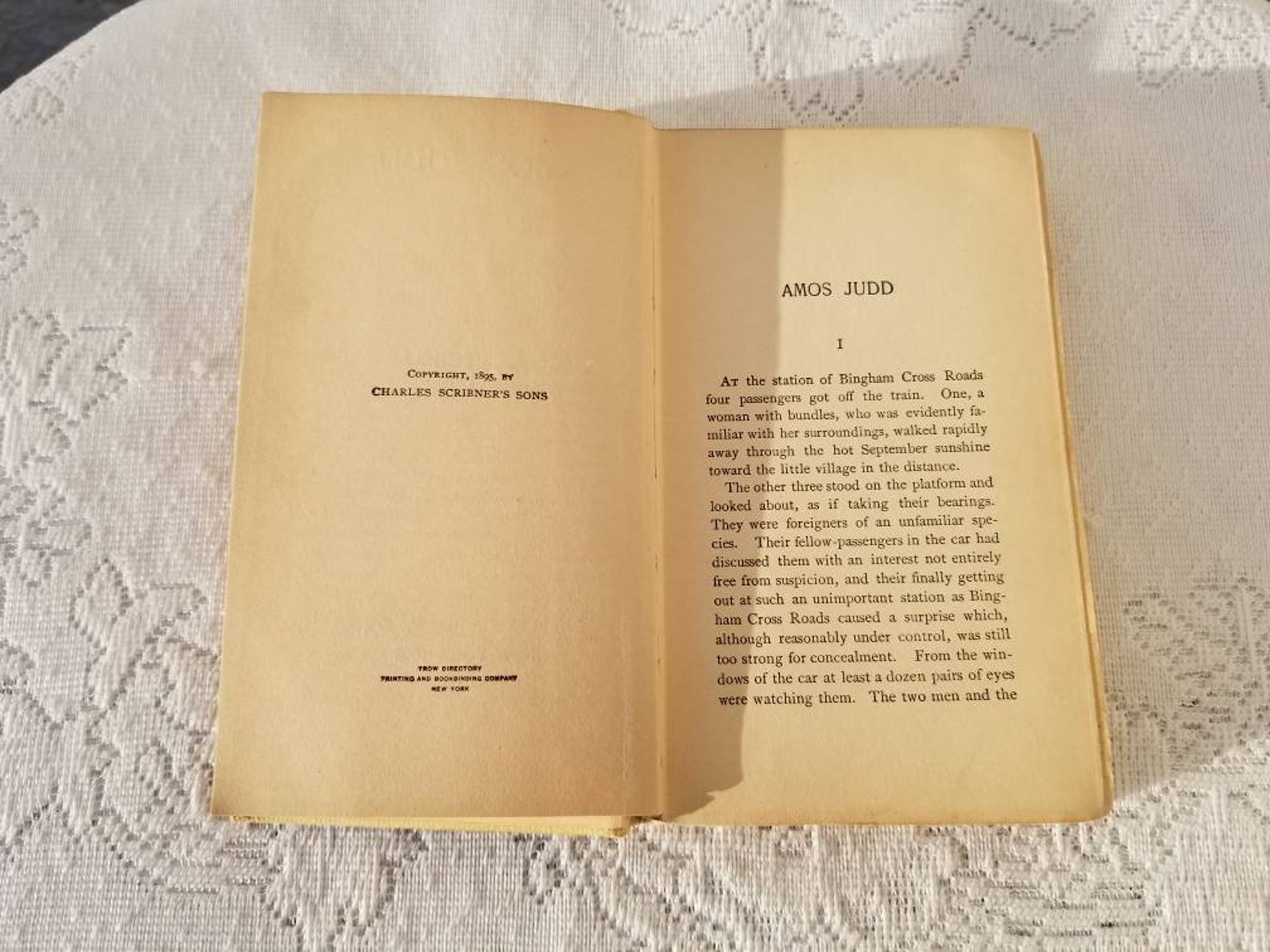 Amos Judd by J.A. Mitchell Vintage Green Hardcover Book - Etsy
