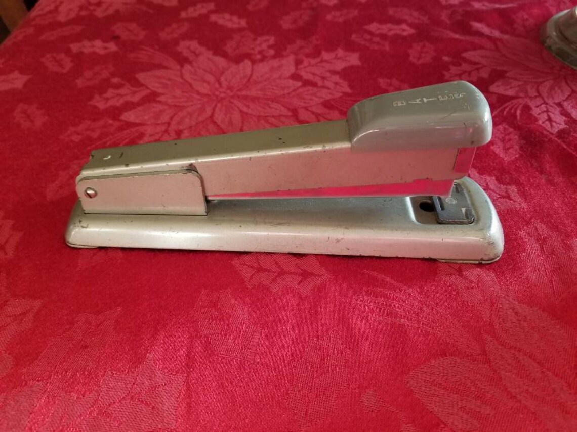 Vintage BATES Metal Stapler Mid-century Office Supplies | Etsy