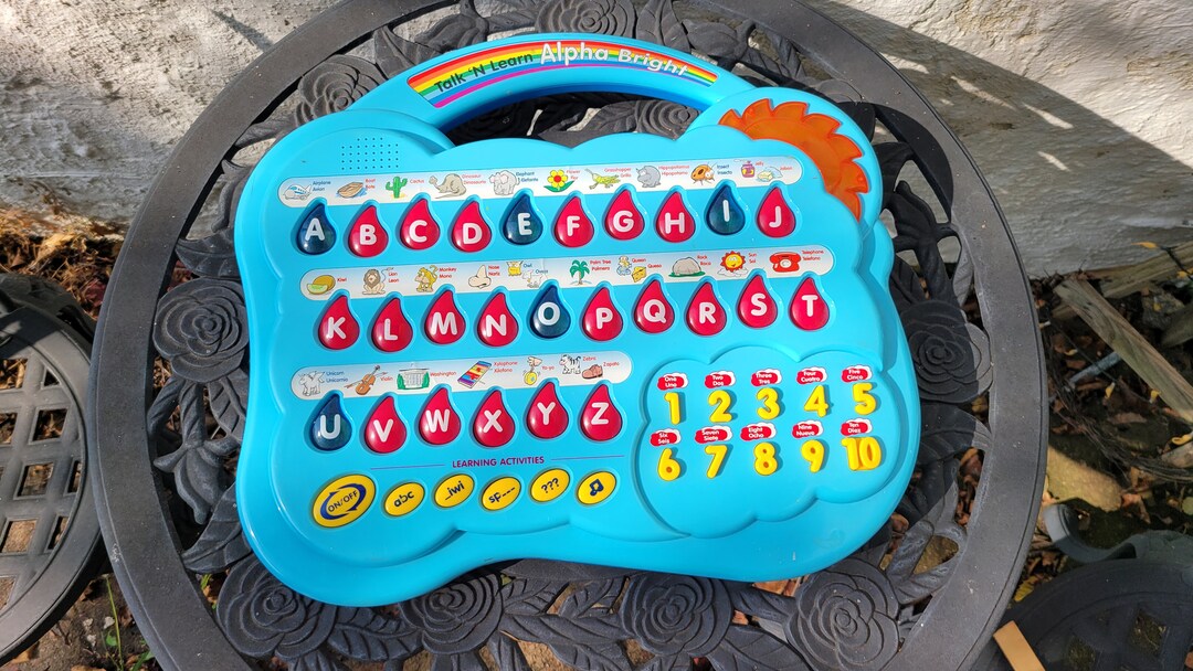 Talk N Learn Alpha Bright, Scientific Toys, English and Spanish ...
