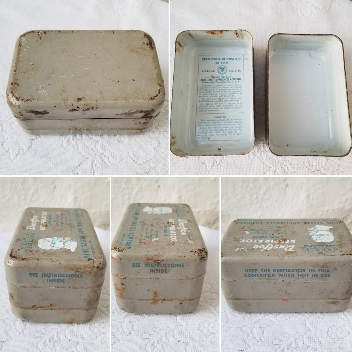 Dustfoe Respirator Tin Snow-proof Weatherproofing Leather - Etsy