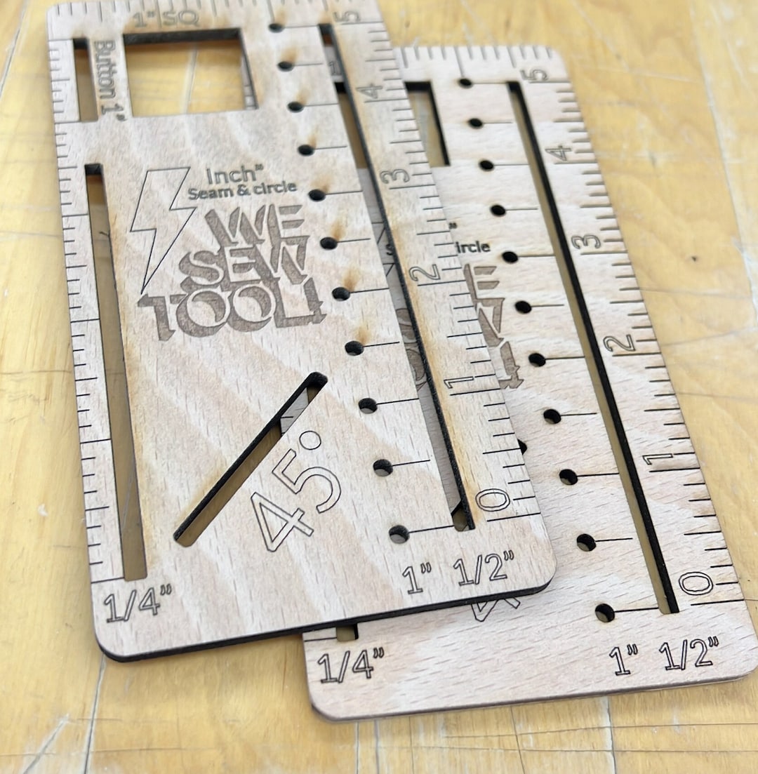 Seam and Rotate Sewing Ruler - Etsy