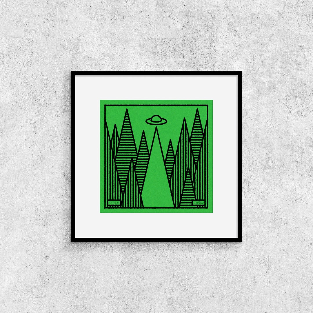 Picto Poster - I Want to Believe - Etsy