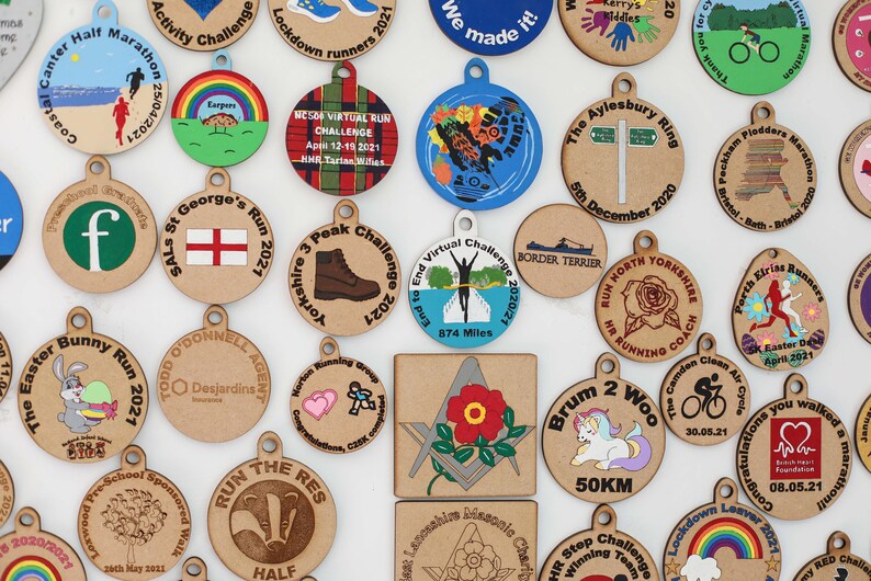 Personalised Wooden Handmade Medals Dance Sports Own Logo - Etsy UK