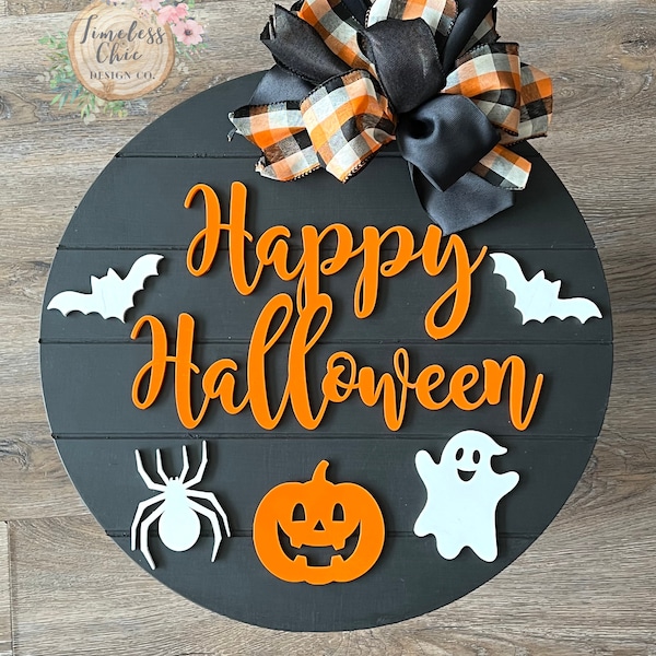 Halloween Door Hanger - Etsy