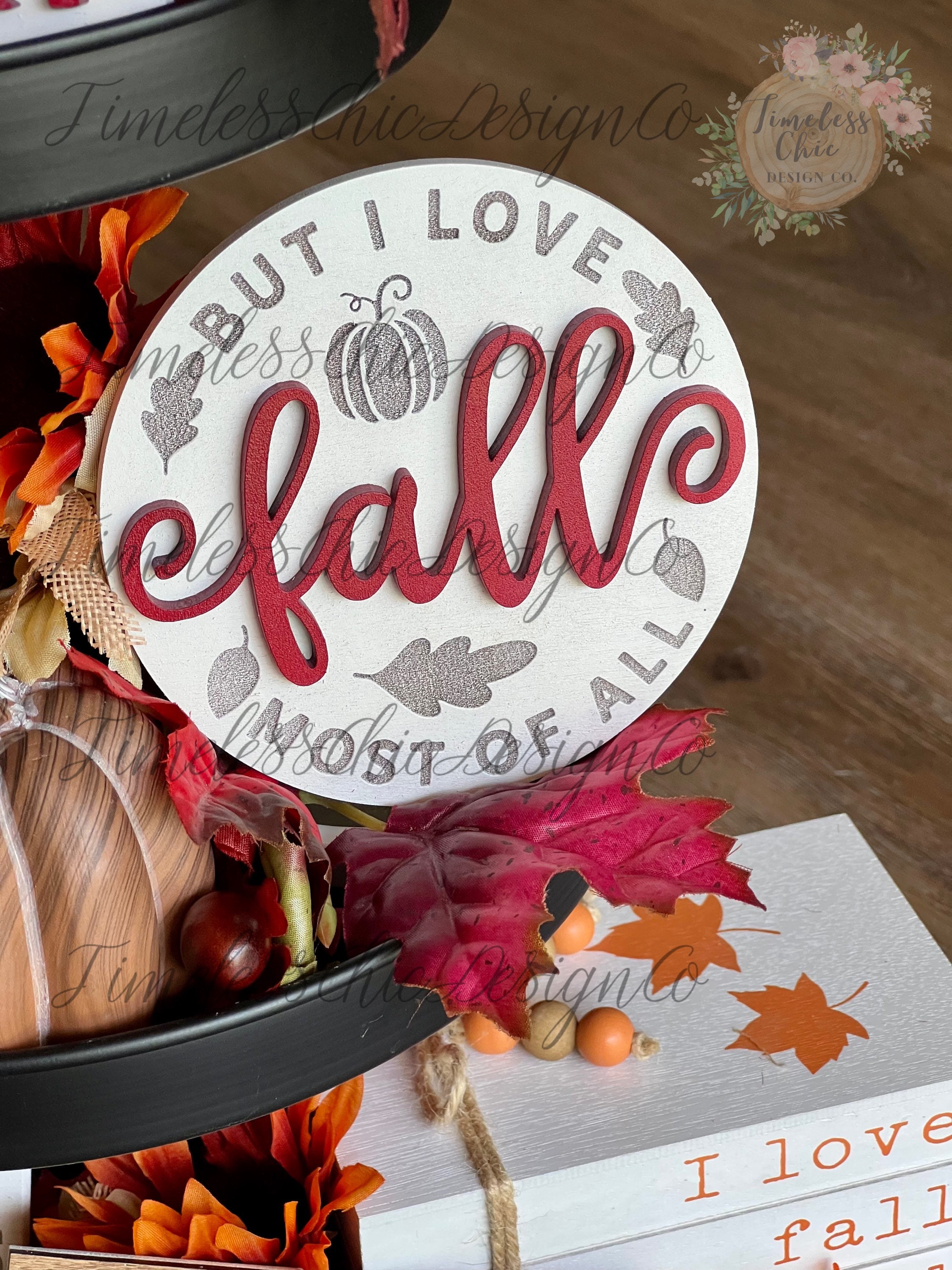 Fall Tier Tray Decor, Thanksgiving Tier Tray, Autumn Tier Tray, Fall ...