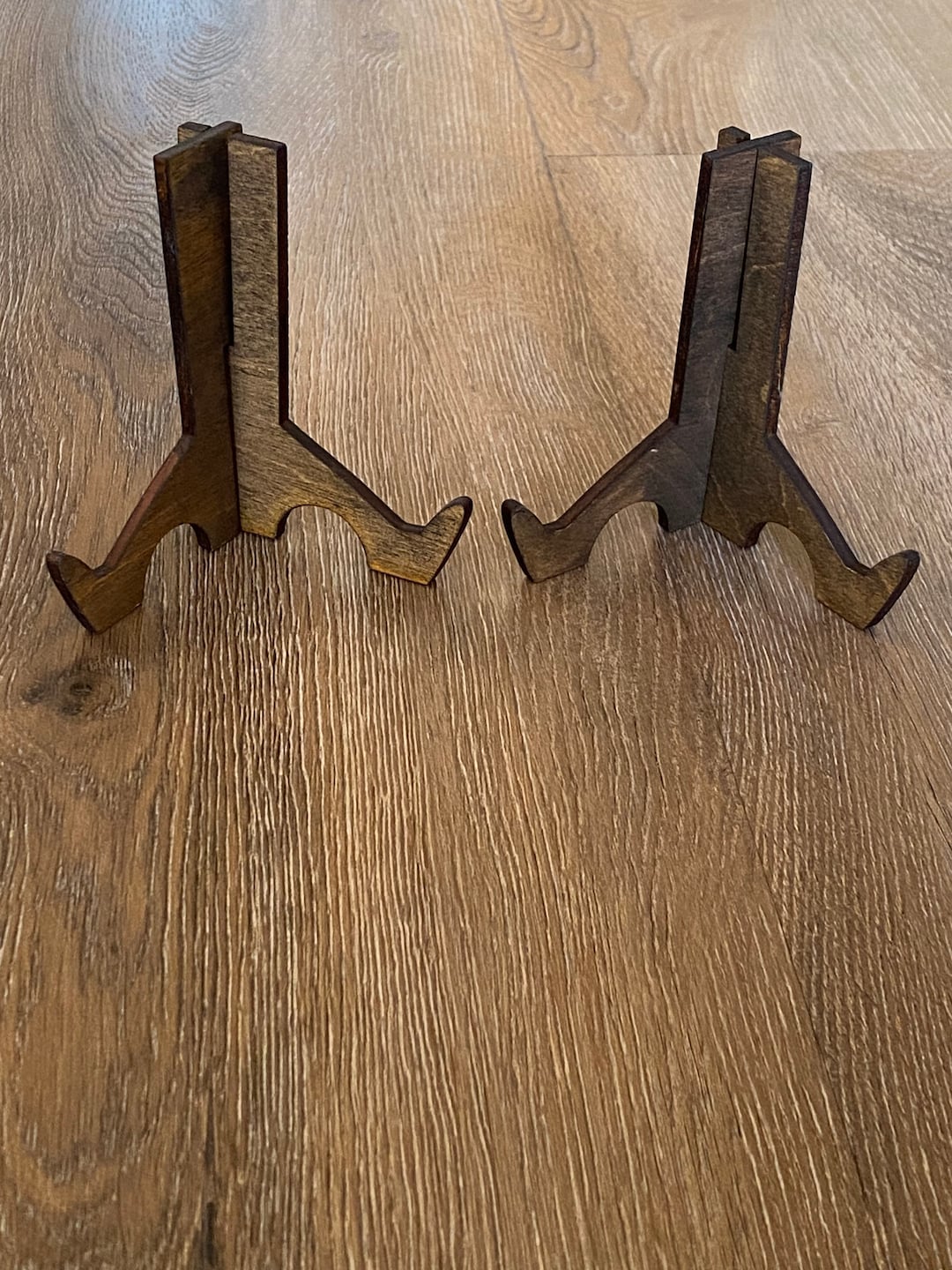 2 mini caballetes con bandejas escalonadas - Etsy España