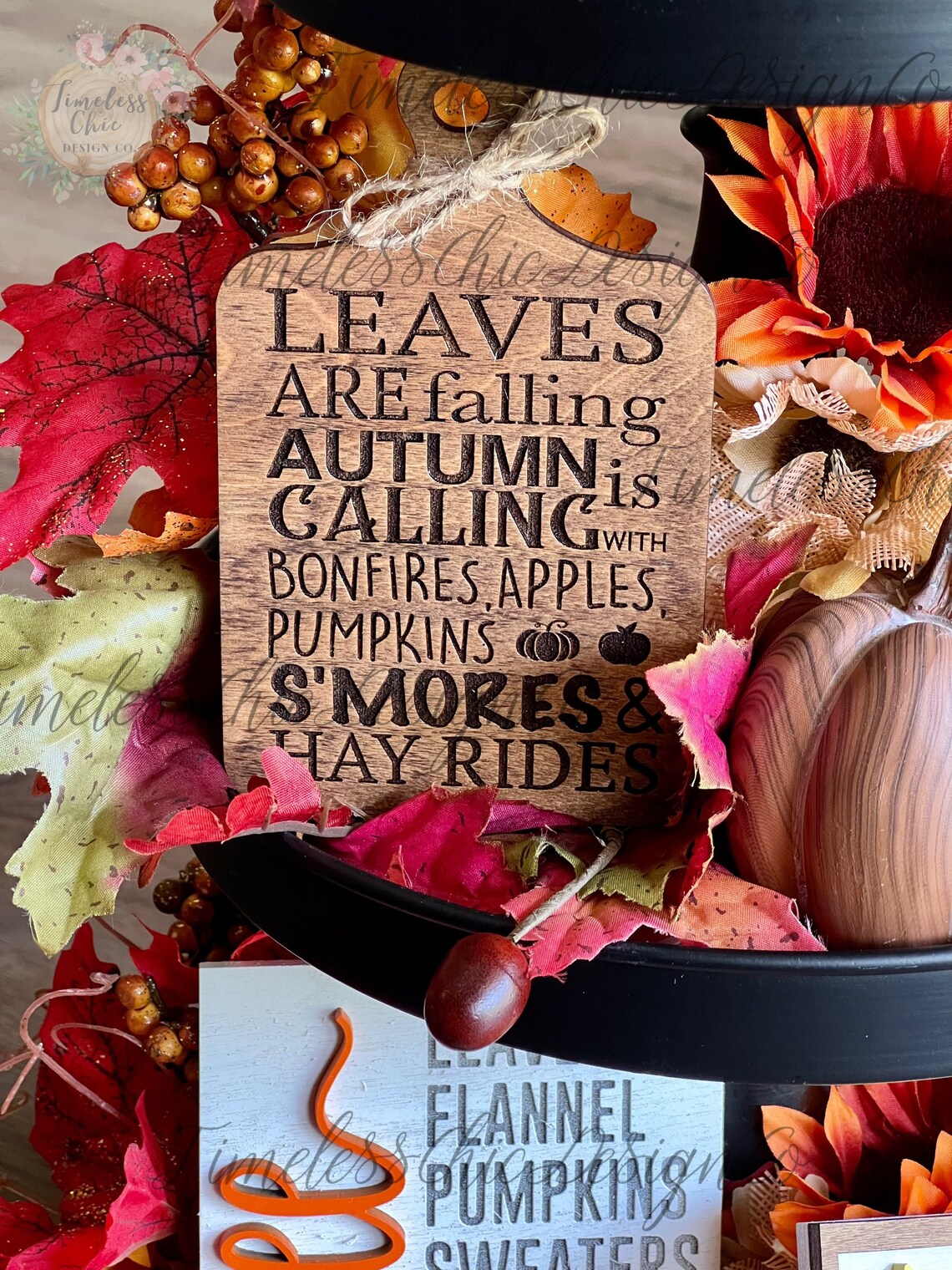 Fall Tier Tray Decor, Thanksgiving Tier Tray, Autumn Tier Tray, Fall ...
