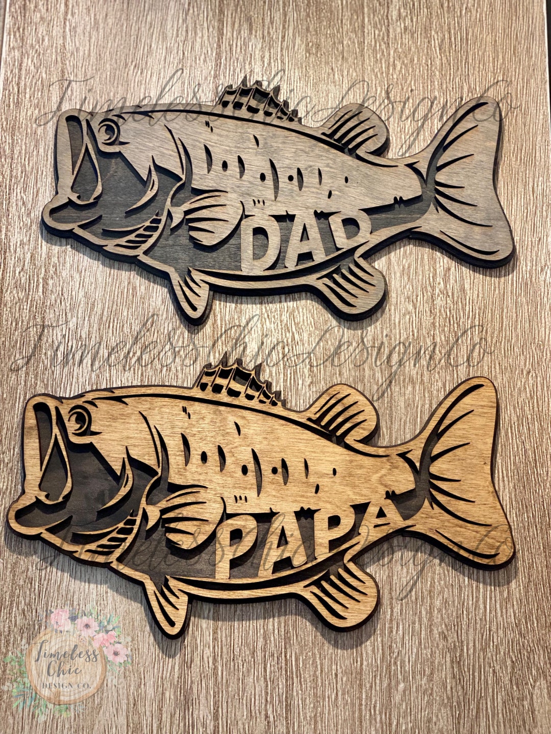 Fathers Day Gift, Bass Fish Sign, Father’s Day Sign, Largemouth Bass ...