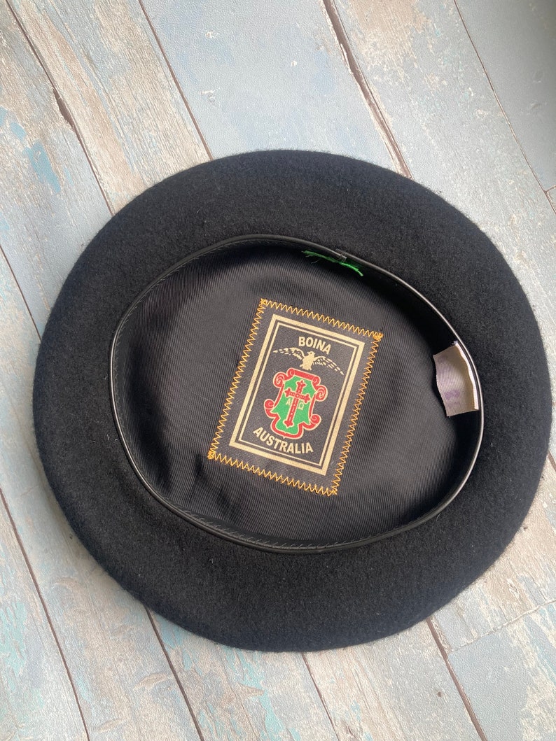 Classic Beret, Traditional Vintage Beret, Pure Wool Beret, Lined ...