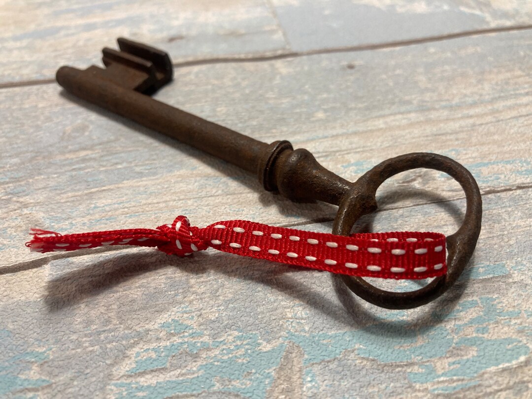 Large Antique French Key. Large Old Key. French Vintage. Chateau Key ...