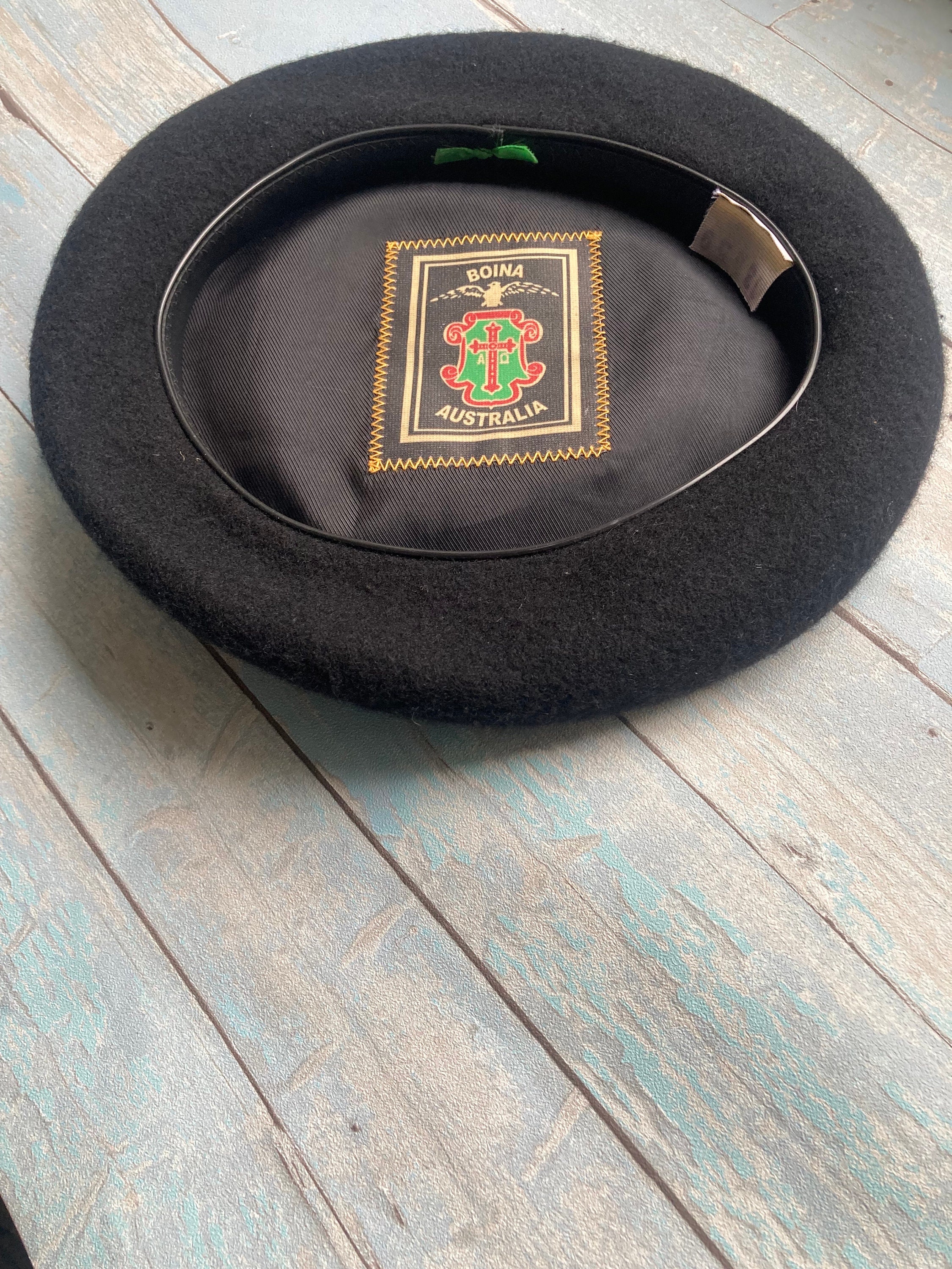 Classic Beret, Traditional Vintage Beret, Pure Wool Beret, Lined ...