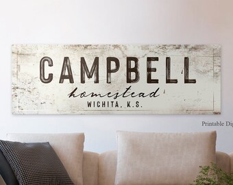 Metal Homestead Sign - Etsy
