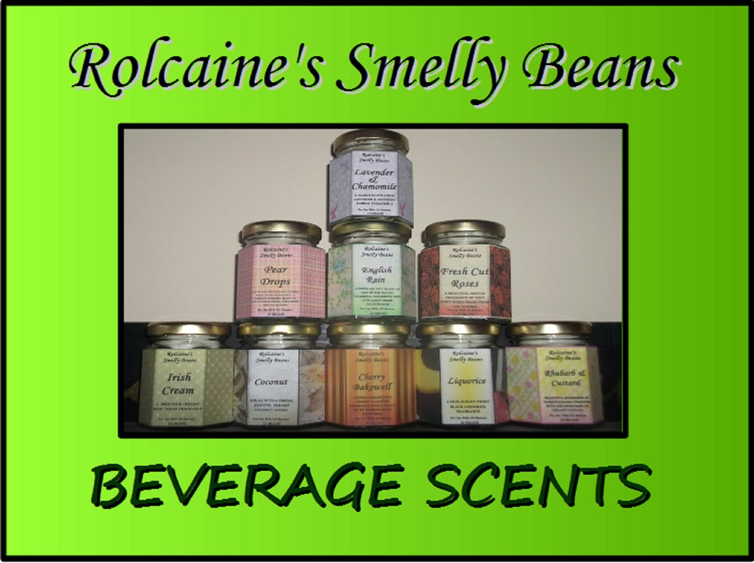 Beverage Strong Scented Wax Melt Smelly Beans for Oil Burners Various ...