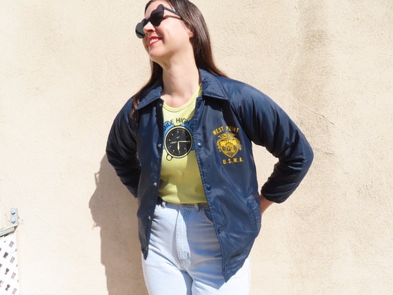 1980s West Point Military Academy Jacket Fuzzy Lining… - Gem