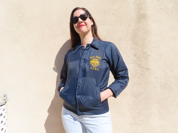 1980s West Point Military Academy Jacket Fuzzy Lining… - Gem