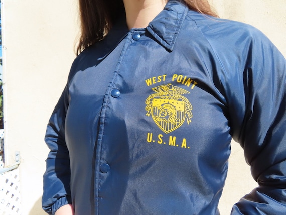 1980s West Point Military Academy Jacket Fuzzy Lining… - Gem