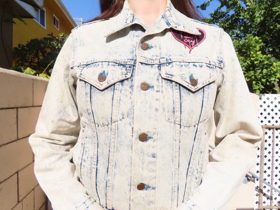 1980s Handpainted Jacket Absolut Vodka Mick Jagger Ro… - Gem