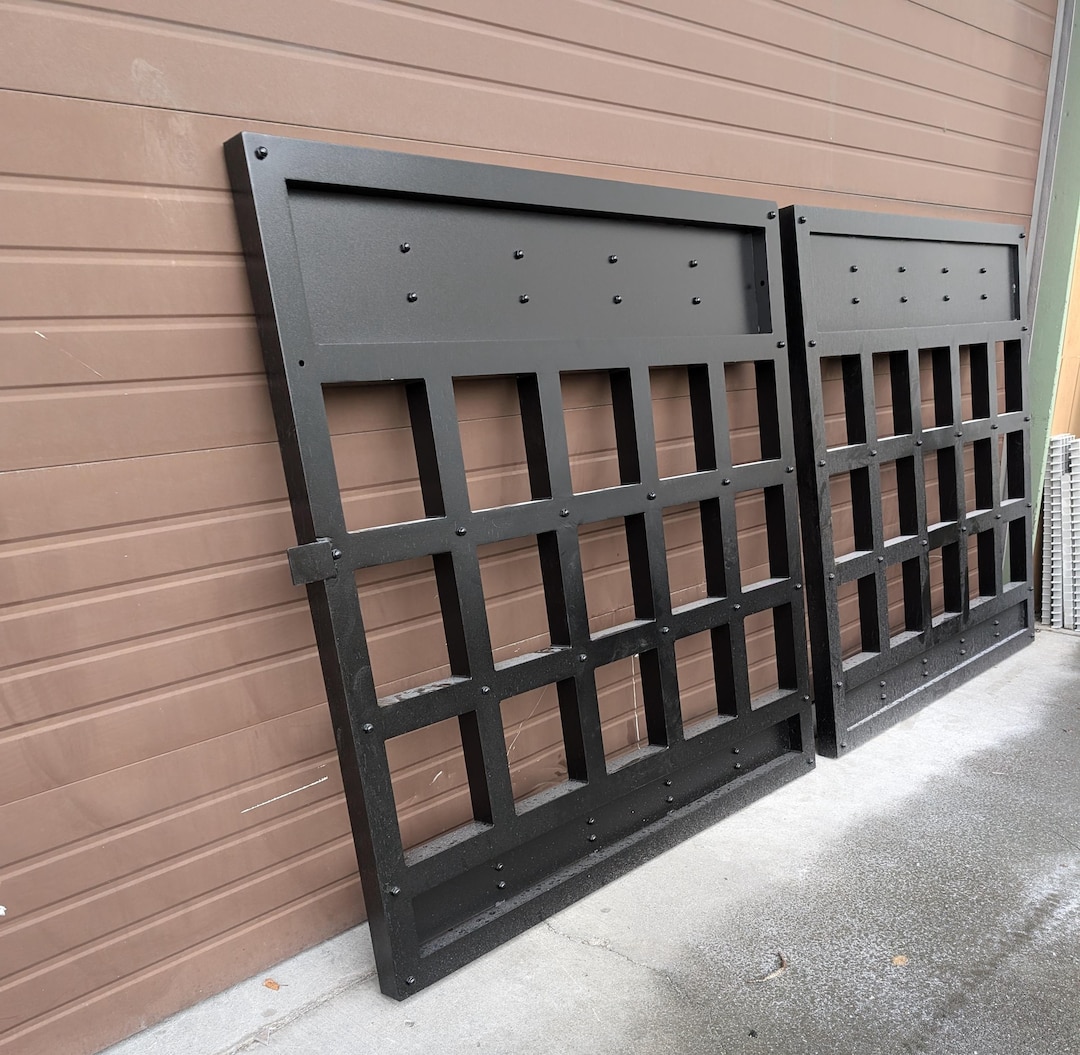 Driveway Aluminum Gate. Square Stockade Style - Etsy