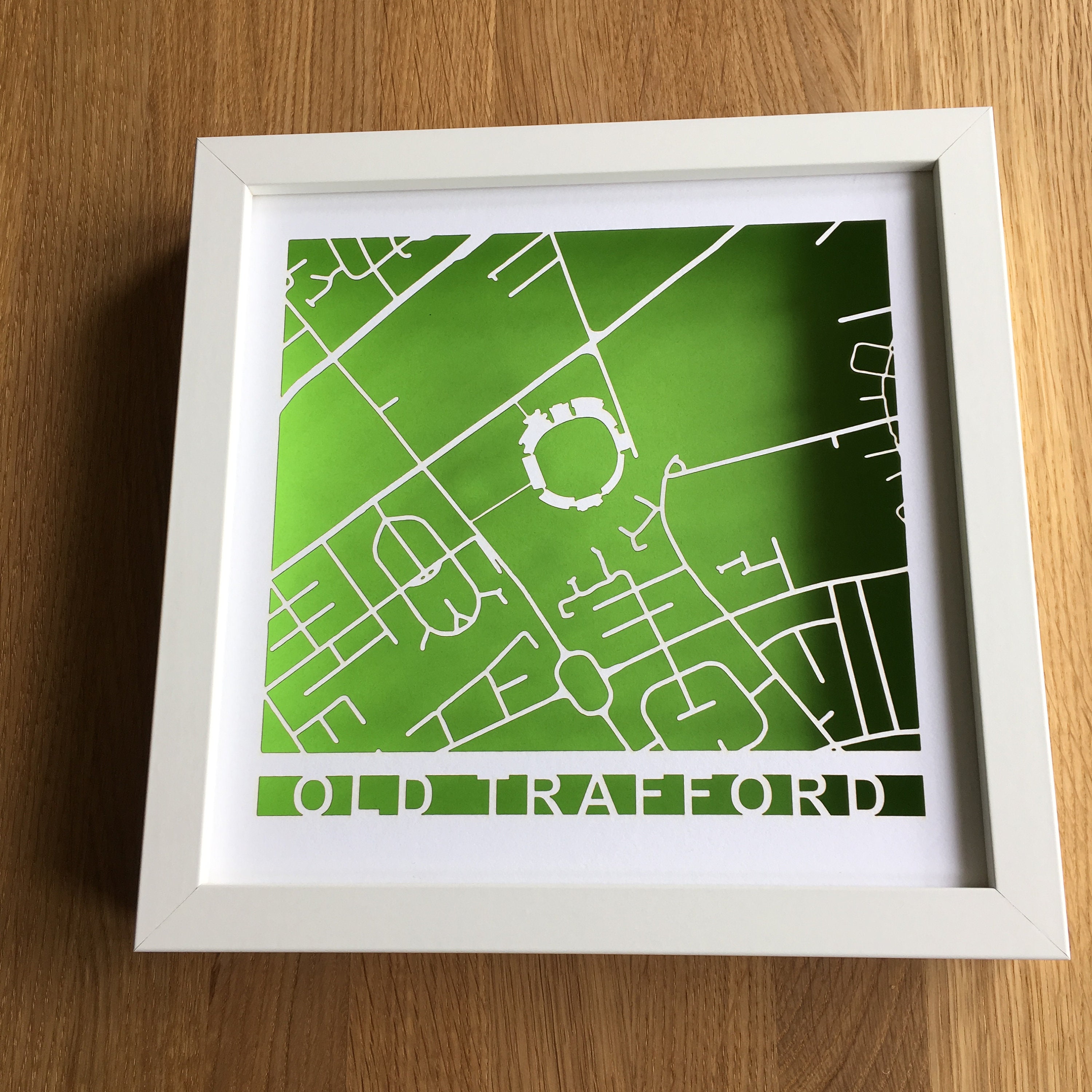 Custom Cricket Ground Map - Laser Cut - Personalised for Your Team ...
