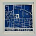 Custom Football Stadium Map - Laser Cut - Personalised for Your Team ...