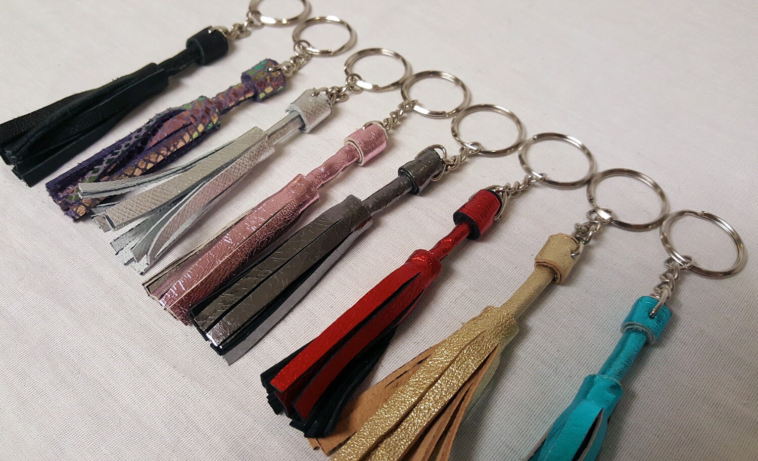 Leather Cuff Keychains Fits Fingers & Toes Usable and Novelty - Etsy