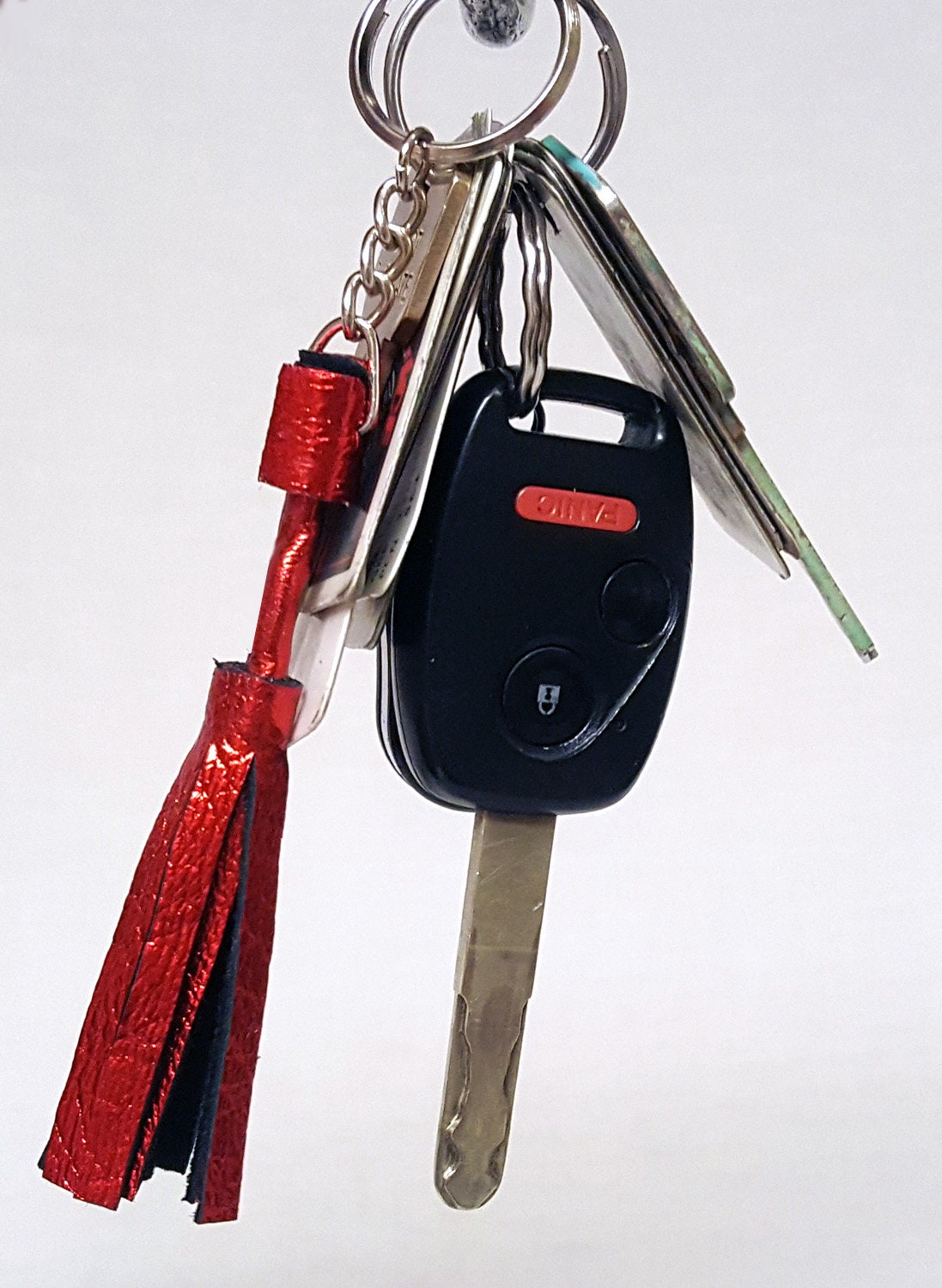 Leather Cuff Keychains Fits Fingers & Toes Usable and Novelty - Etsy