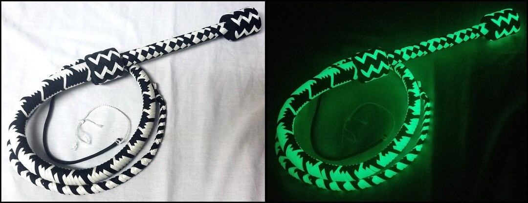 Nylon Bullwhips, Custom Split Pattern, 16 Plait, 14 Color Options ...