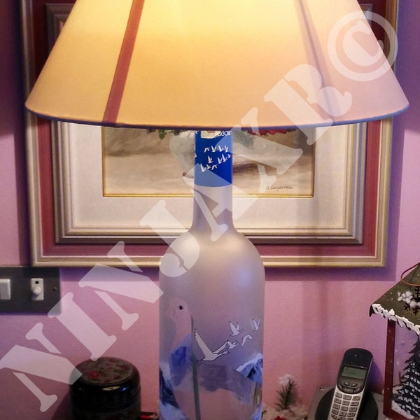 Grey Goose Lamp - Etsy