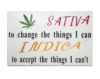 Marijuana Wood Sign - Etsy