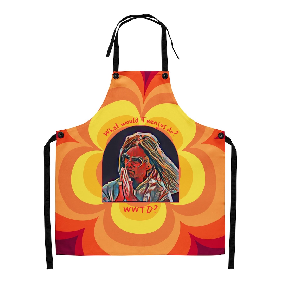 WWTD? What Would Teenjus Do? Apron | Uncle Baby Billy Fan Gift - Etsy