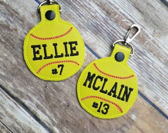 Softball tags | Etsy