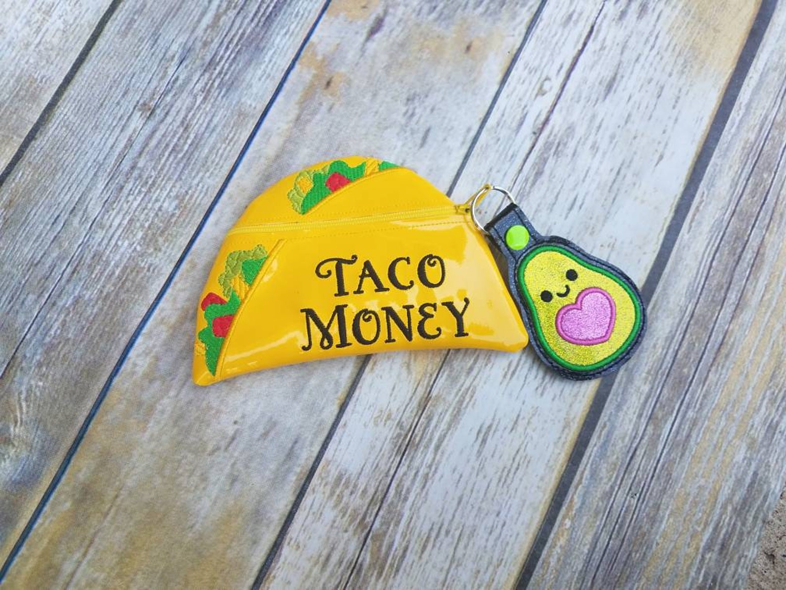 Taco money bag taco purse taco wallet taco bag taco zipper | Etsy