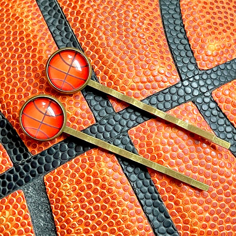 Basketball Bobby Pins - Etsy