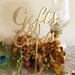 Gifts and Cards Sign Party Signage Gold, Silver or DIY Laser Cut Gifts ...