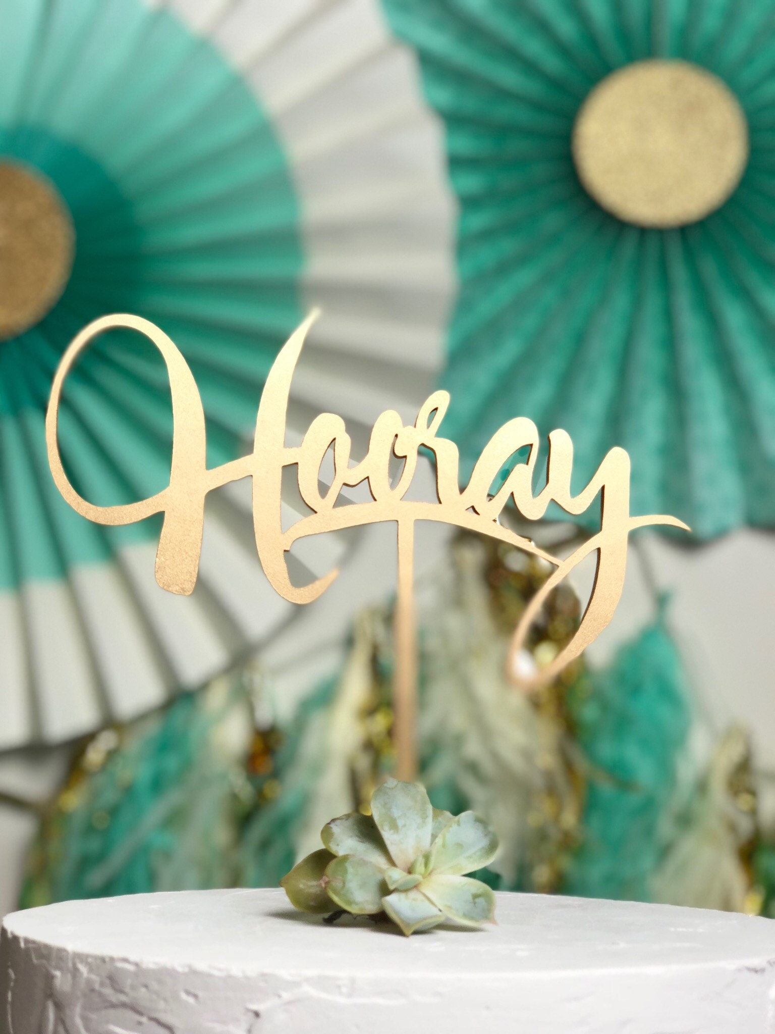 Hooray Cake Topper Graduation Cake Topper Laser Cut Horray | Etsy