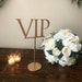 VIP Laser Cut Sign VIP Table Sign - Etsy